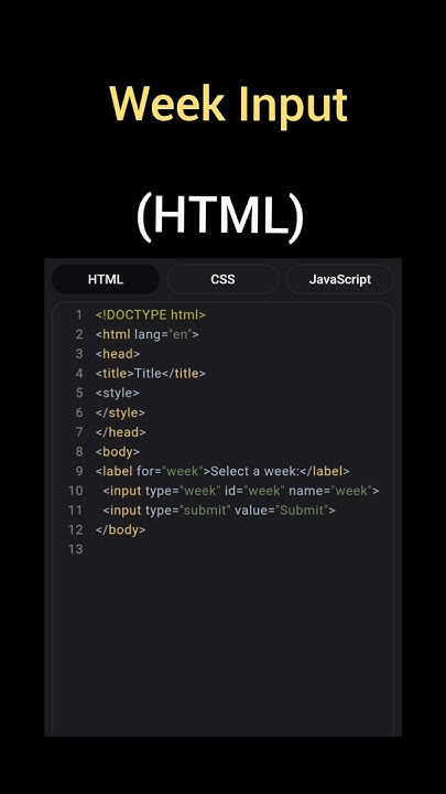 html input to javascript,input type url in html,input type number in htm ,l#news #coding #html ...