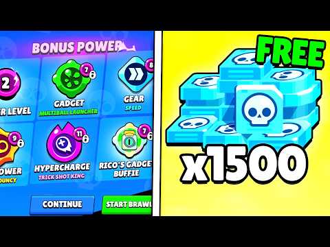 New Brawler Blast Unlocking System EXPLAINED in Brawl Stars! 1500 FREE Credits & Faster Progression!