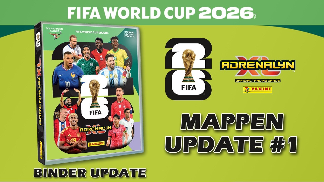 PANINI FIFA World Cup 2026 Adrenalyn XL - MAPPENUPDATE #1 - YouTube