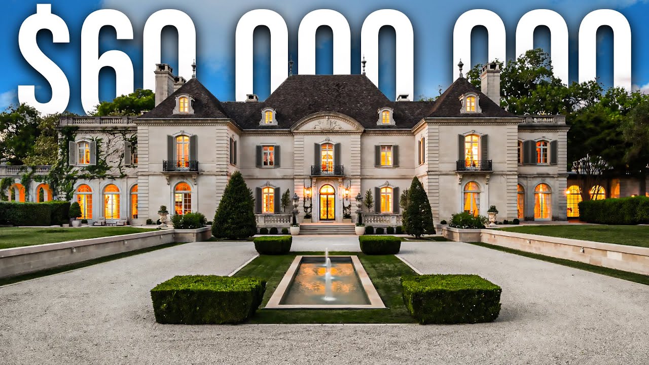 Inside An Amazing $ 60,000,000 Million Mansion in Texas - YouTube