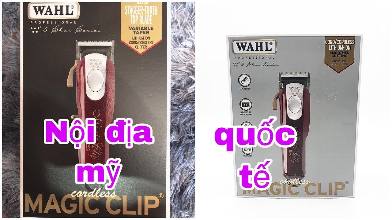 Review tông đơ Magic Clip made in USA và cách chọn mua bảng quốc tế hay ...