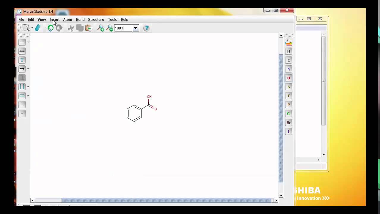 draw chimecal structure with marvin sketch - YouTube