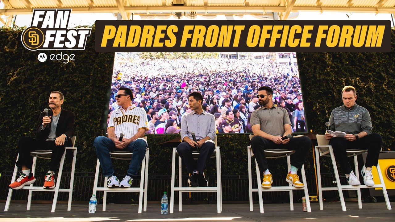 San Diego Padres Front Office Forum | 2023 Padres FanFest - YouTube