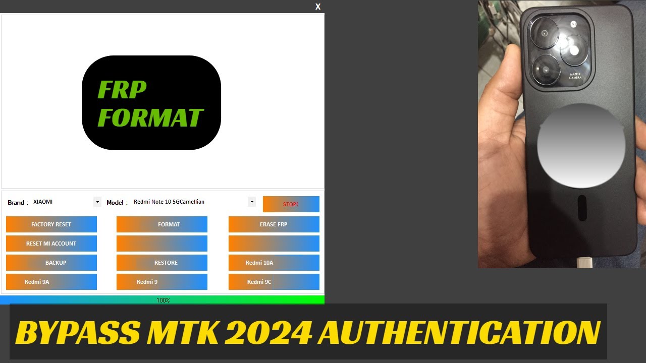 MTK Auth Bypass Tool V2.2024 | MI Unlock tool | vivo redmi xiaomi ...