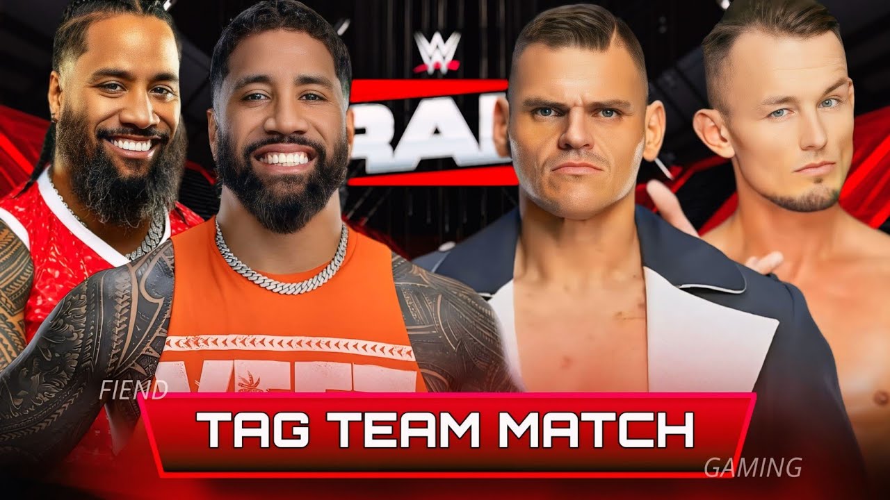 WWE 2K25 | Jey Uso & Jimmy Uso VS Gunther & Ludwig Kaiser - Tag Team ...