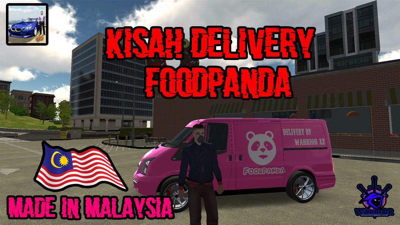 AKU SEORANG DELIVERY FOODPANDA - CAR PARKING MULTIPLAYER - CERITA ...