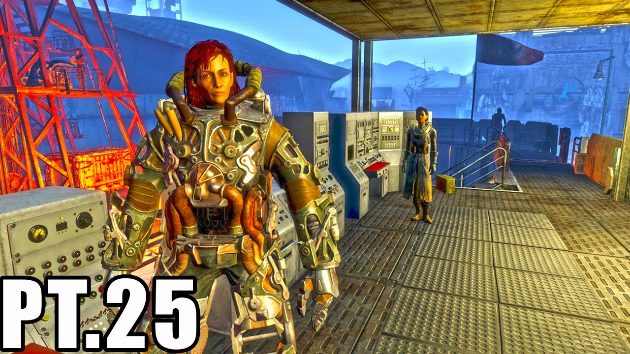 Fallout 4 gameplay part 25 project prime - YouTube