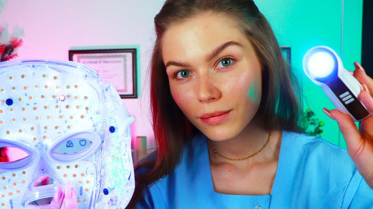 ASMR Mecha Tech Face Exam. Layered Sounds, Medical RP, Personal ...