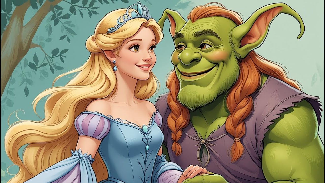 The Princess and the Cute Ogre | Fairy Tale for Kids” - YouTube