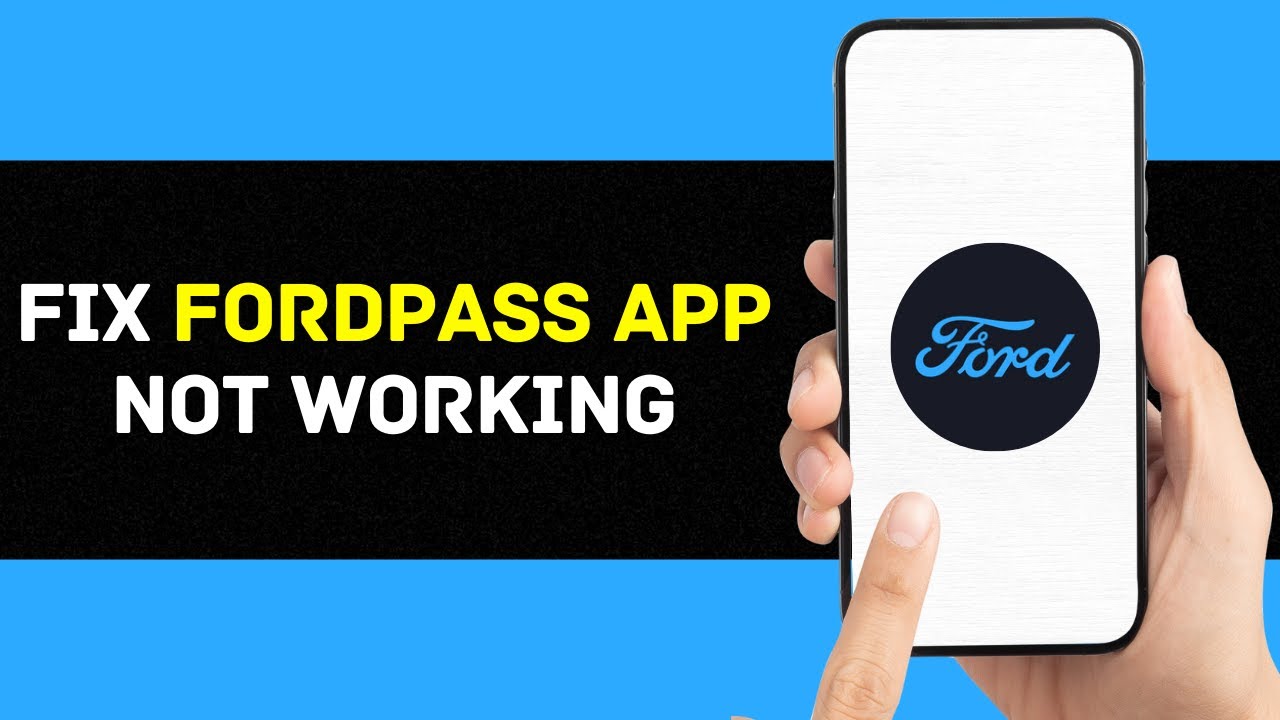 Ford Pass App Not Working: How to Fix FordPass App Not Working - YouTube