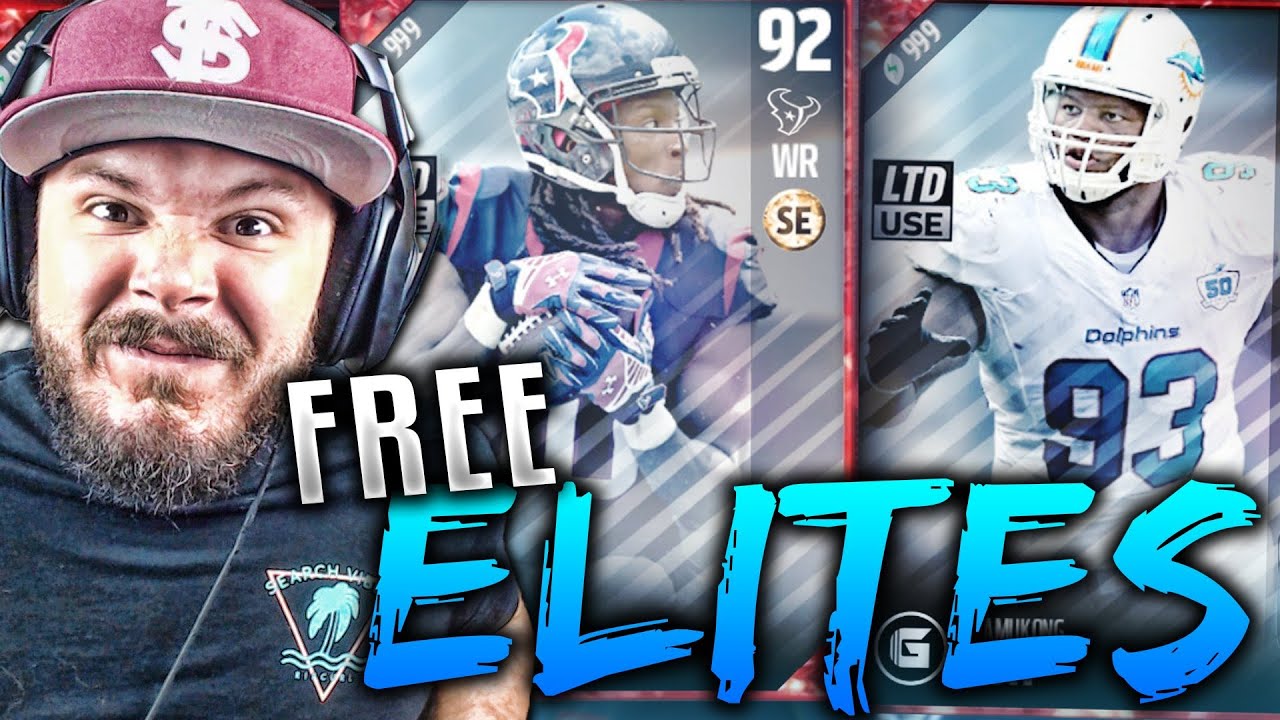 HOW TO GET FREE ELITE CARDS!! GIANT PACK OPENING | MADDEN 17 ULTIMATE ...