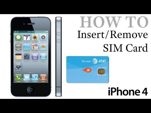 Iphone 4 Sim Card Location