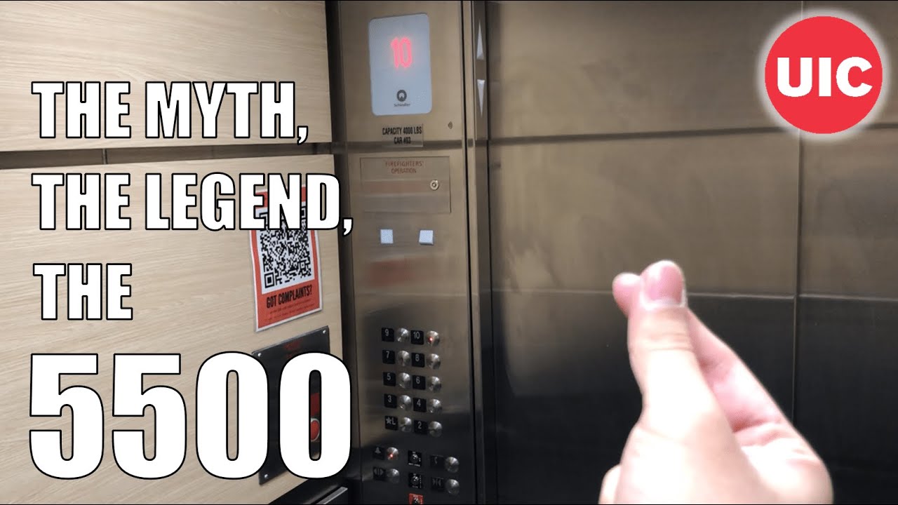 SUPER STUNNING & RARE Schindler 5500 Elevators (Residences) - UIC ARC ...