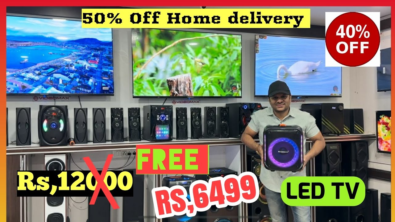 VideoMax Brand Led TV's | Yes Electronics Bangalore chamrajpet showroom ...