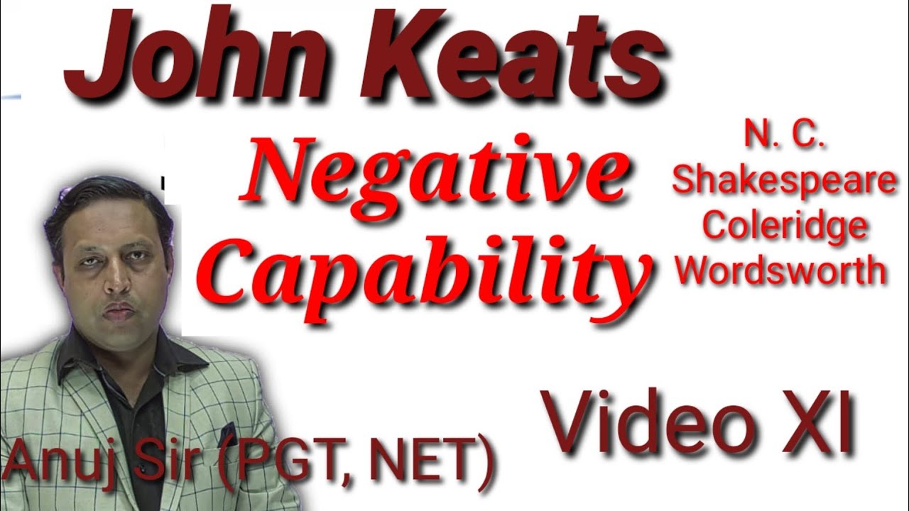 @Negative capability @John Keats @quotations @Shakespeare has negative ...