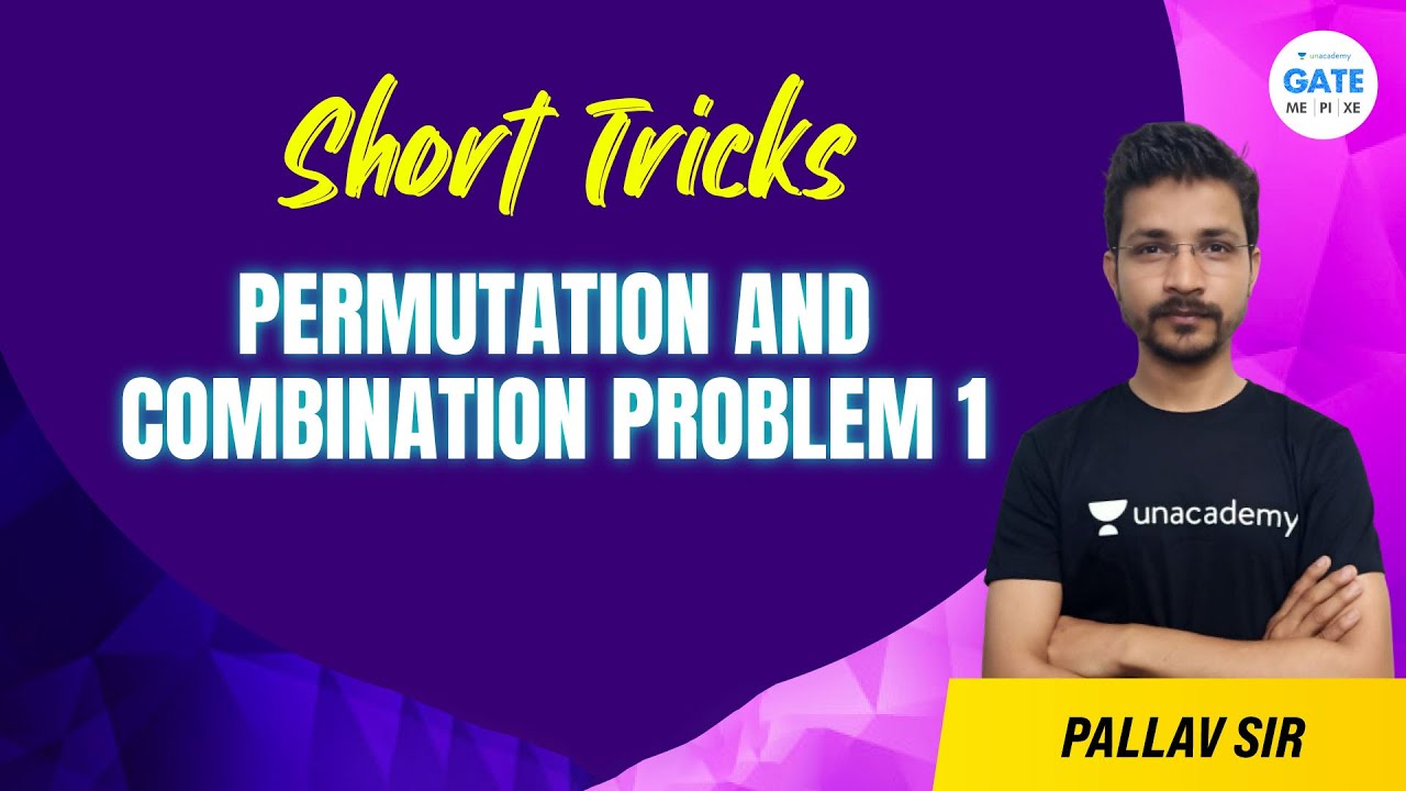 Permutation and Combination problems| Short Tricks | By Pallav sir ...
