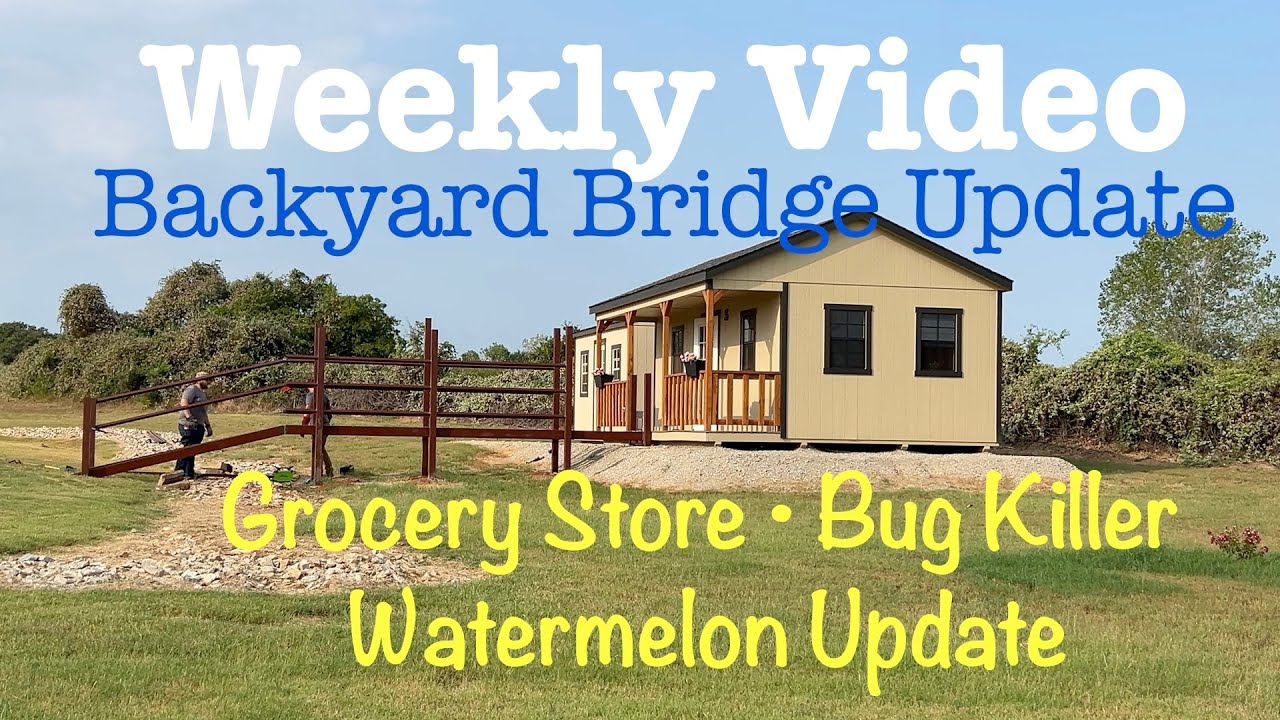 Pt.2 Portable Shed - Bridge | How Do You Know When Watermelons Are ...