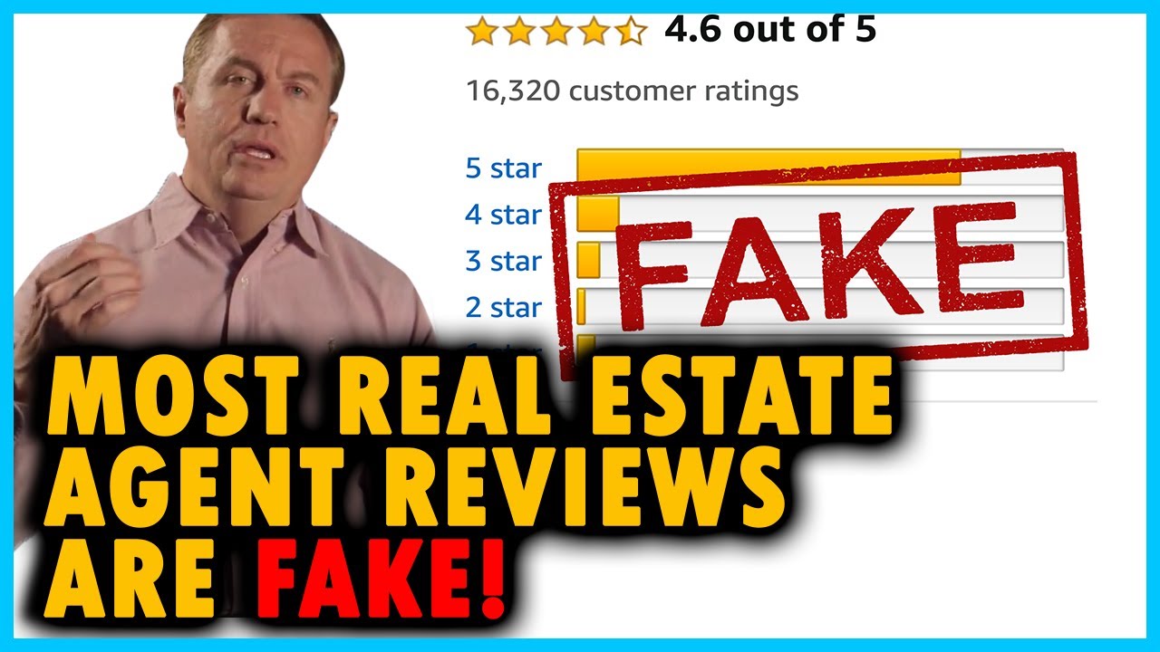 Most Real Estate Agent Reviews are FAKE (Updated) - YouTube