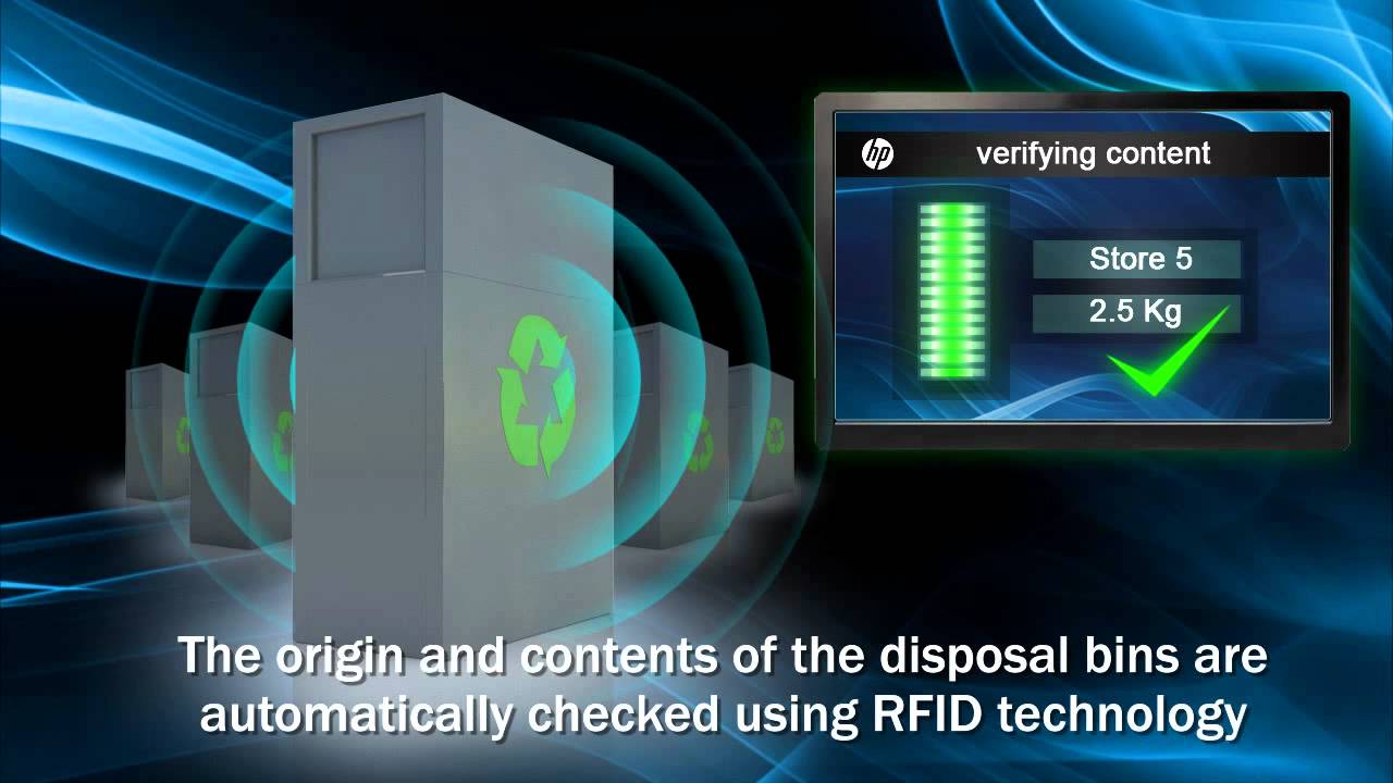HP RFID Center of Excellence - YouTube