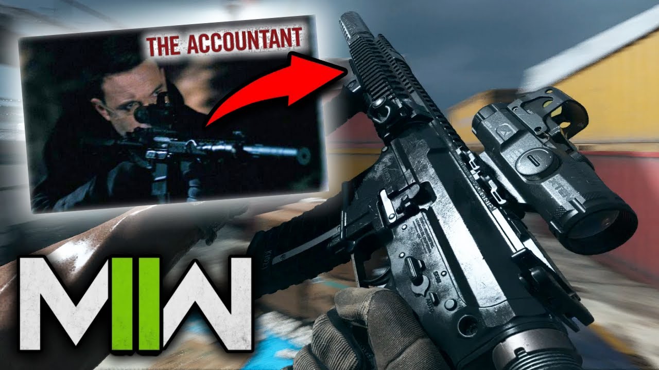 "Ben Affleck" DDM4 MK18 from "The Accountant" in Modern Warfare II ...