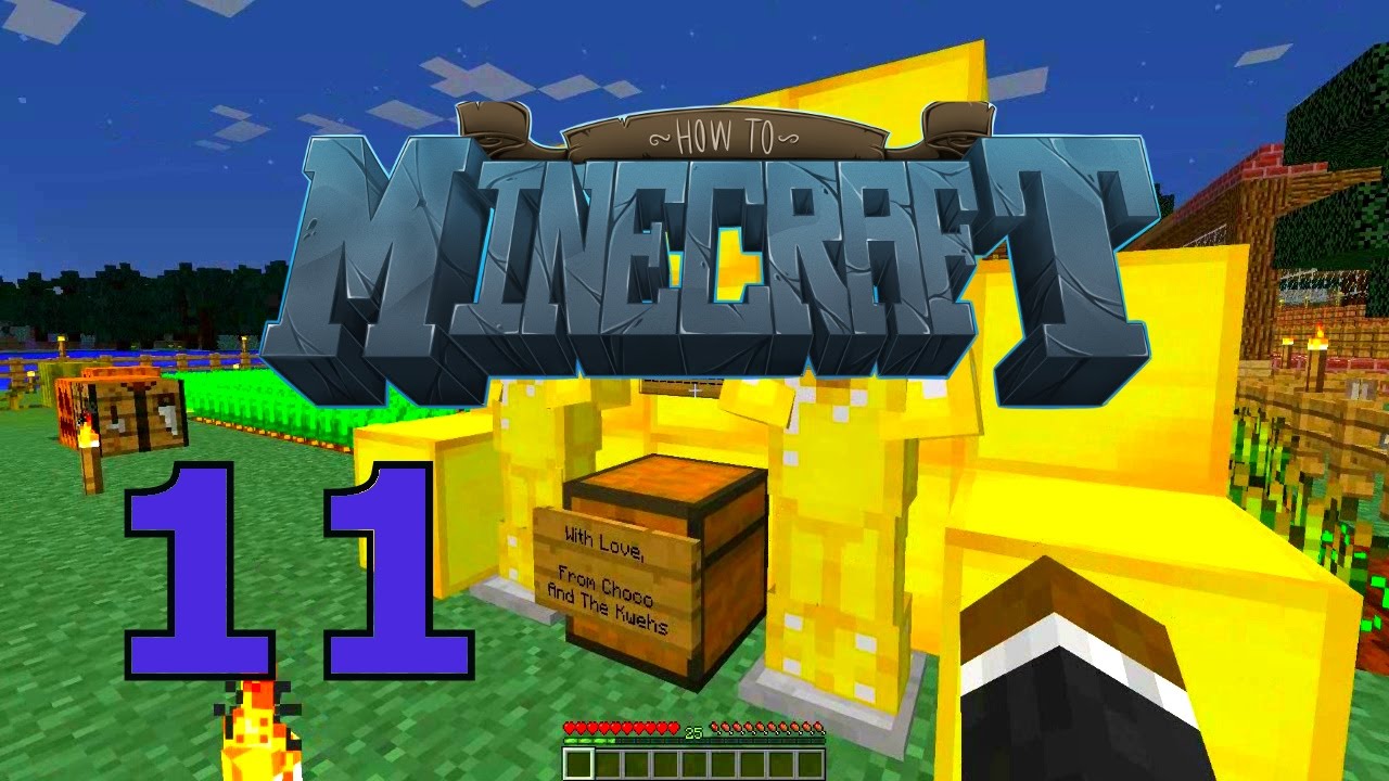 Minecraft: SMP HOW TO MINECRAFT #11 "CARE PACKAGE FROM CHOCO" with JeromeASF - YouTube
