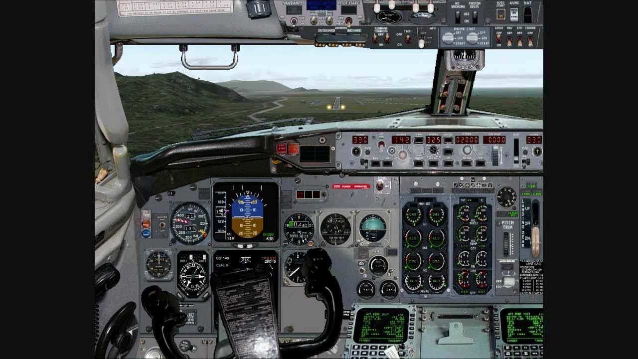 FS9 Australian Airlines B737-300 R33 Cairns landing.wmv - YouTube