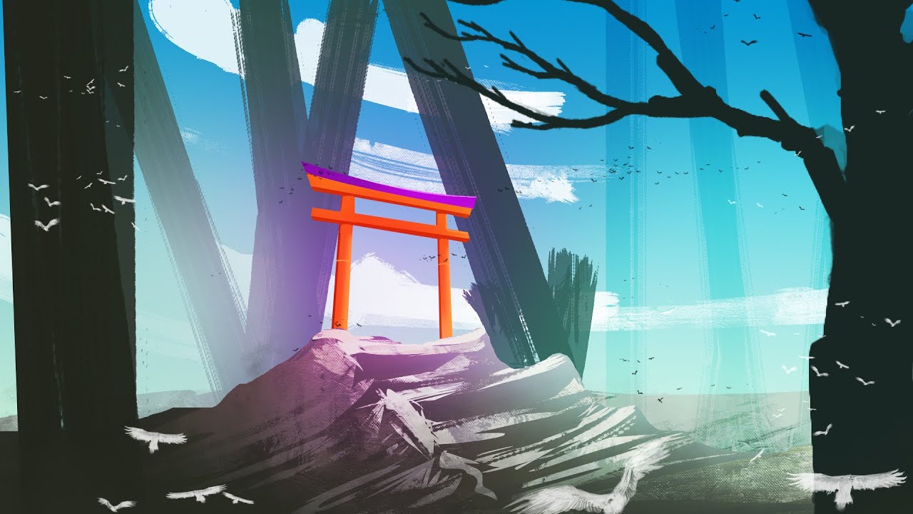 digital painting #photoshop tutorial [ CONCEPT ART ] - YouTube