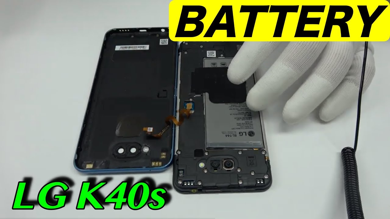 LG K40s Battery Replacement - YouTube