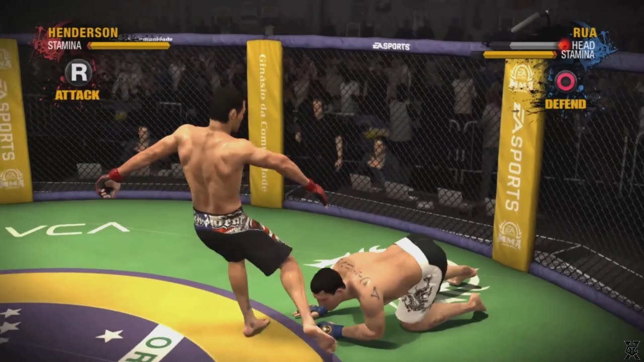 Dan Henderson vs Murilo Rua [EA MMA] - YouTube