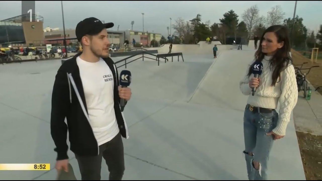 Koper Skate Park 2021 (prispevek RTVSLO) - YouTube