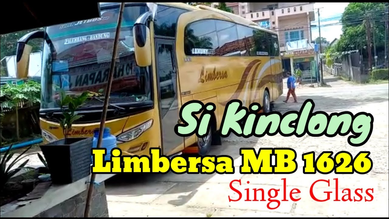 Bus Limbersa !! Livery Keemasan Khas Palembang !! Bus Tercepat PLG ...