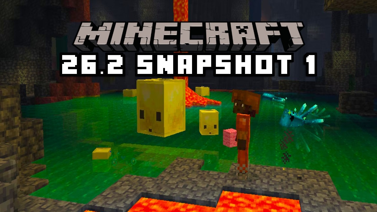 *NEW* Sulfur Update - Minecraft 26.2 Snapshot 1 Showcase - YouTube