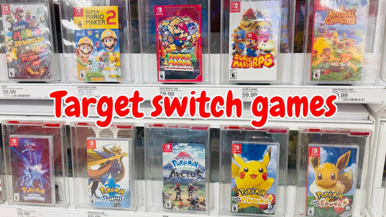 Target switch games November 6, 2024 - YouTube