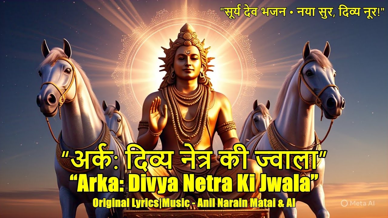 Arka Divya Netra Ki Jwala V2 | सूर्य भजन | An AI × Soul Fusion # ...