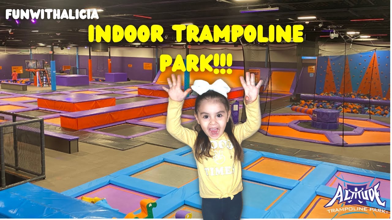 FUN INDOOR TRAMPOLINE PARK & INDOOR PLAYGROUND - YouTube