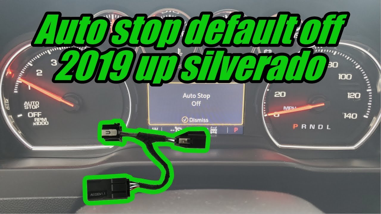 Autostop eliminator install (21 Chevy Silverado) - YouTube