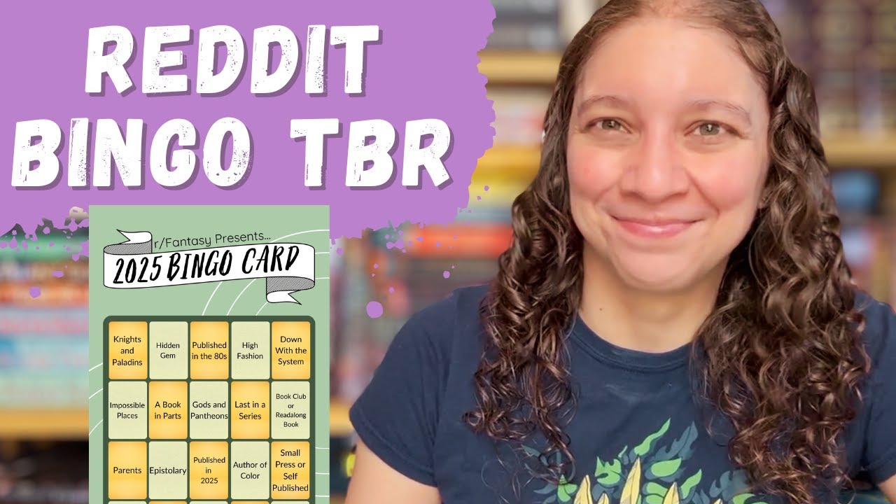 REDDIT BINGO 2025 || TBR and Recommendations for Hard Mode - YouTube