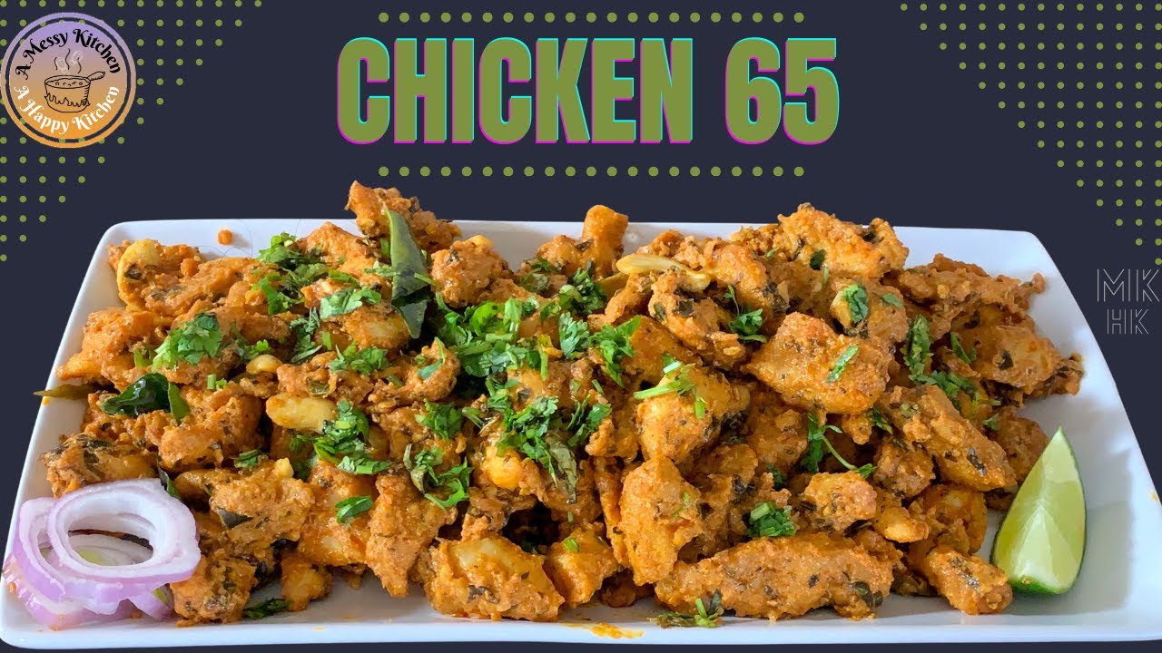 CHICKEN 65 | Restaurant Style Chicken 65 Appetizer Recipe in Simple ...
