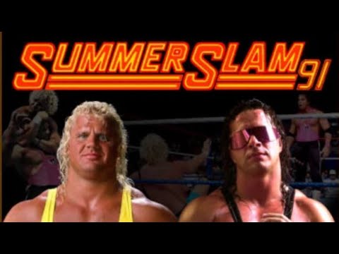 Mr. Perfect vs Bret “The Hitman” Hart (SummerSlam '91) - YouTube