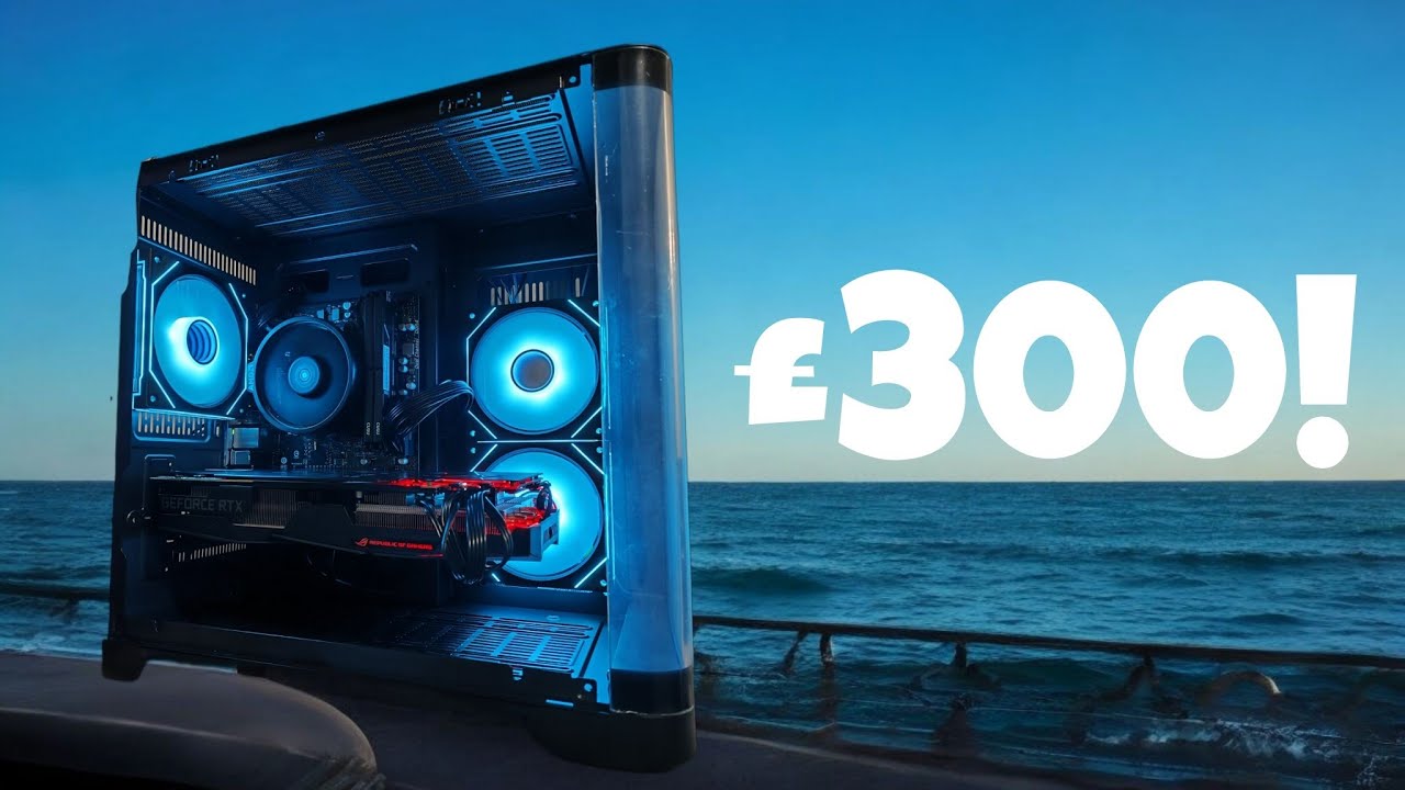 Quick Simple £300 Gaming PC - YouTube