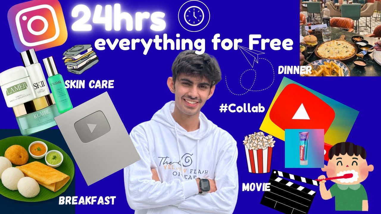 I got everything for free from brands in 24 hours🤩no money chalenge‼️# ...