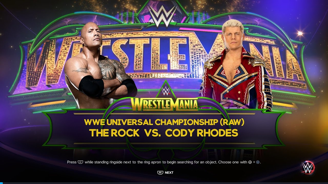 FULL MATCH :- THE ROCK VS CODY RHODES | WWE UNIVERSAL CHAMPIONSHIP [RAW ...