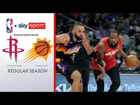 Durant triumphiert! Rockets drehen 21‑Punkte‑Rückstand und schlagen Suns 119:105 | NBA Highlights