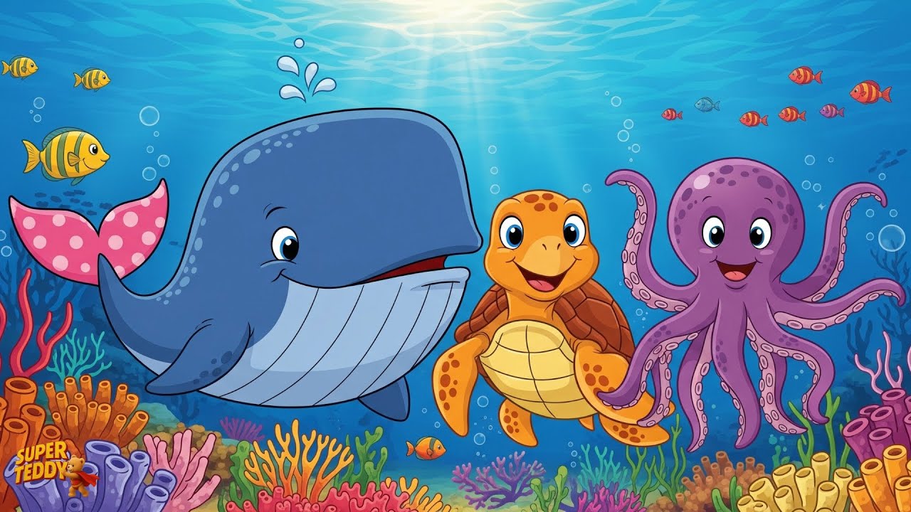 50 Sea Animals for Kids to Learn | Sea Animals Name - YouTube