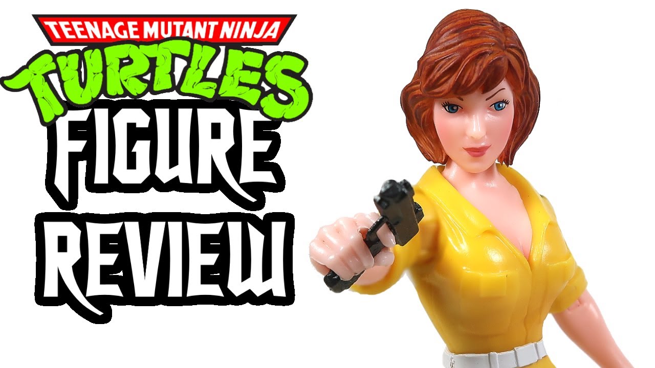 Super7 TMNT Ultimates April O'Neil Action Figure Review Teenage Mutant ...