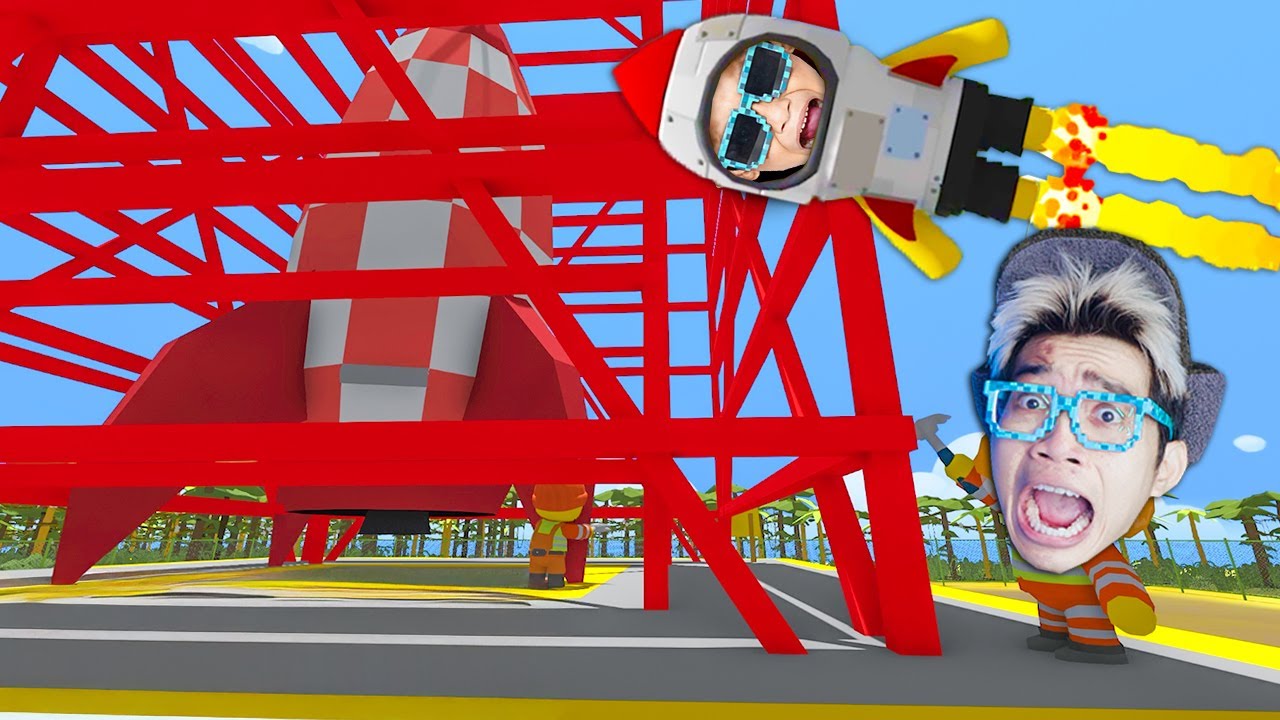 Akhirnya Kita Bisa Naik Roket Rahasia yg di Larang Terbang di Wobbly ...