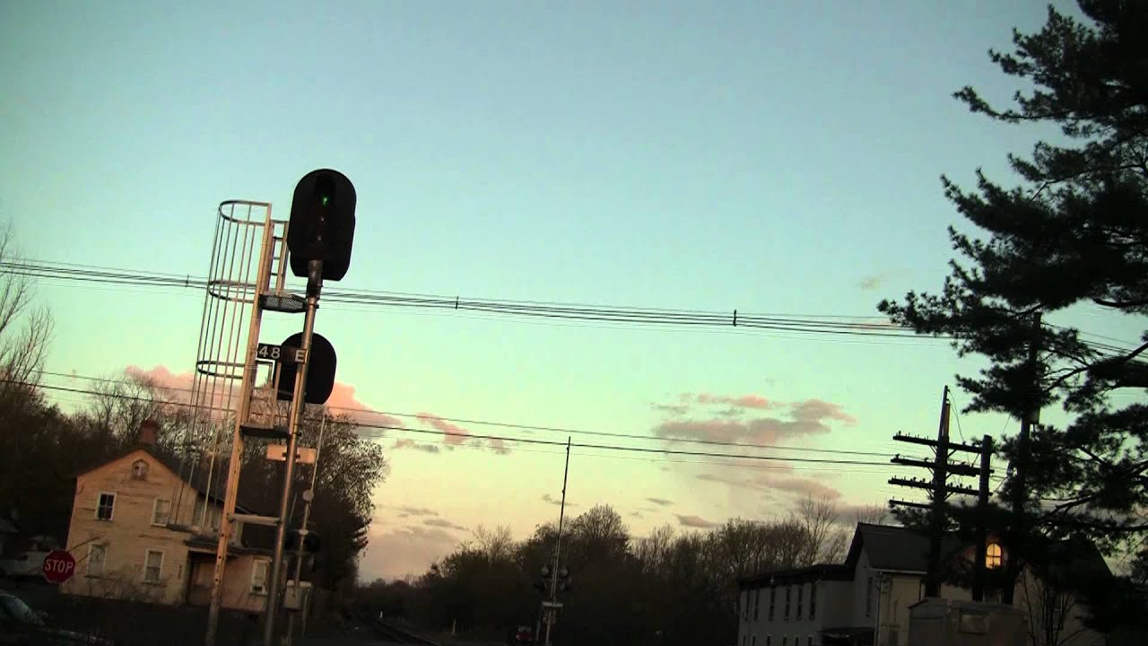 Two Green Signals on train track! - YouTube