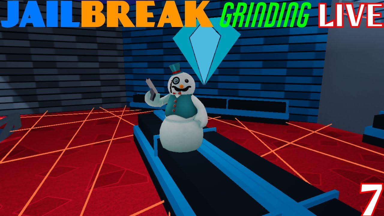 GRINDING IN ROBLOX JAILBREAK 7!!! - YouTube