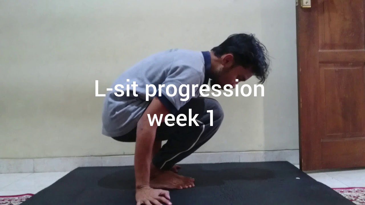 L-SIT PROGRESSION WEEK 1 - YouTube