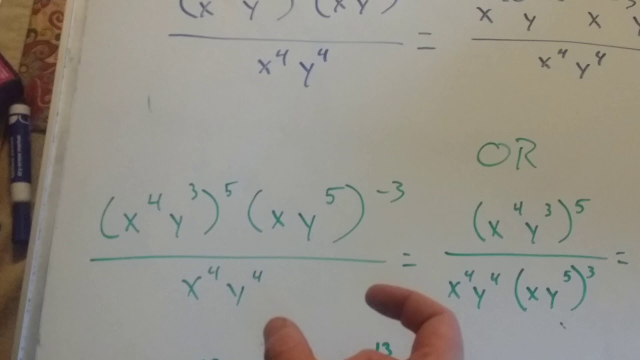 simplifying polynomials - YouTube